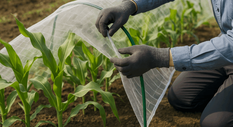 トウモロコシの害虫や対策ネットの効果と張り方のコツ - PestZero